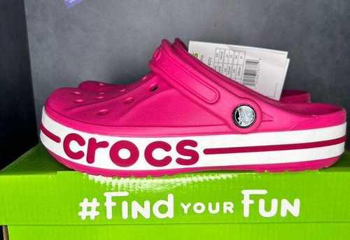 Тапки женские Crocs (розовые)