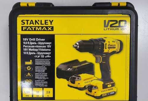 Ударная дрель-шуруповерт Stanley FatMax v20(км136)