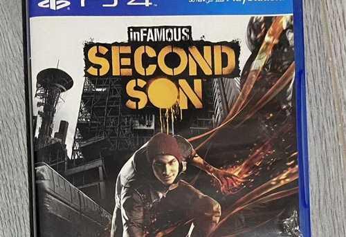 Диск Infamous: Second Son PS4
