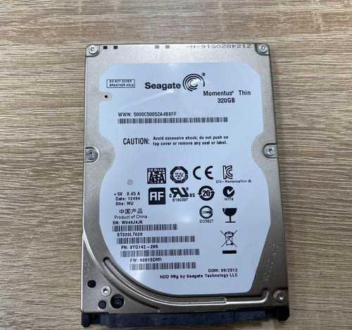 Seagate 320Gb (Жесткий диск)