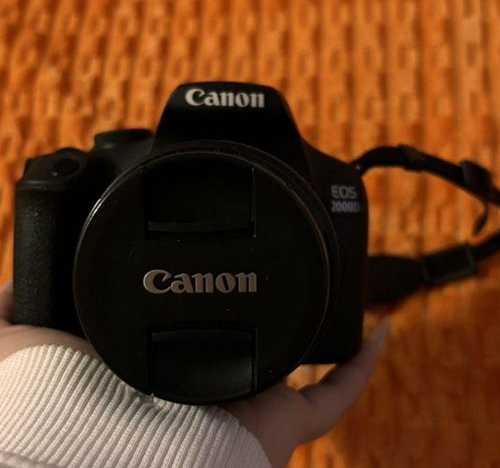 Фотоаппарат canon 2000d