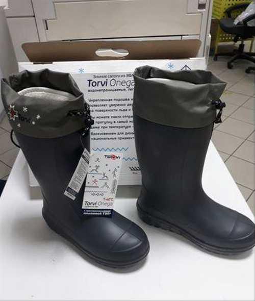 Сапоги Torvi эва Онега 4-сл. вкл. серые р.40-41