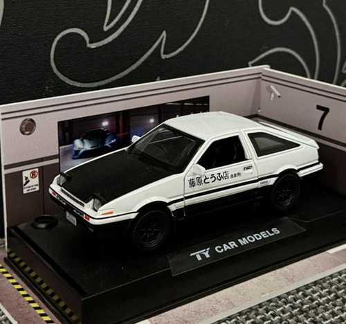 Модель toyota trueno ae86 jdm