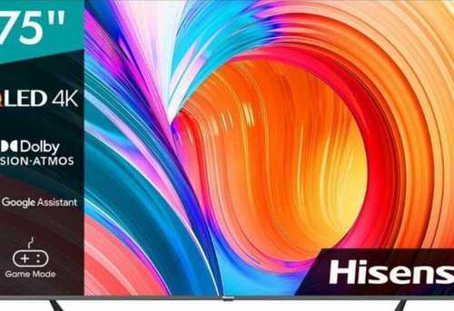 Телевизор Hisense 75A7GQ qled SMART TV