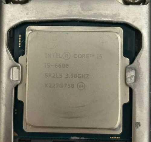 Процессор intel core i5 6600