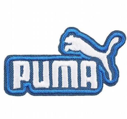 Нашивка спортивный знак puma термонашивка