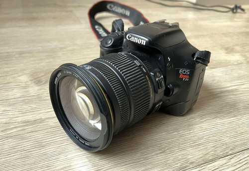 Зеркальный фотоаппарат canon 550D