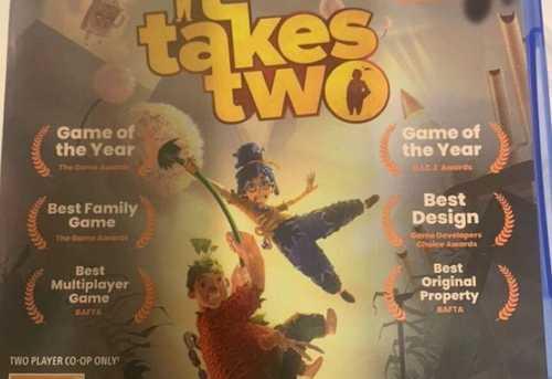 Игра для playstation ps4 "IT takes two"