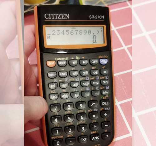 Калькулятор citizen sr 270n