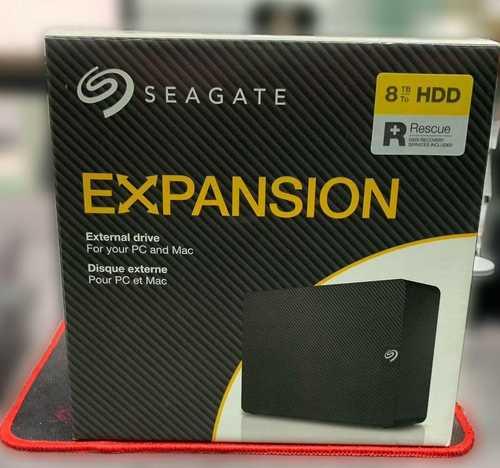 Внешний жесткий диск seagate expansion 8TB