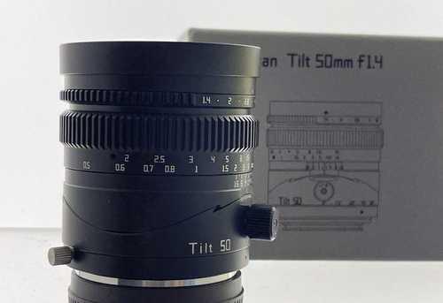 Sony Tilt 50mm 1.4 TTartisan