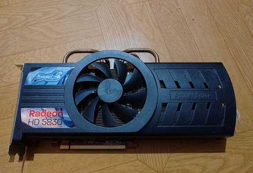 Power Color Radeon HD 5830 1Gb gddr5. Обмен