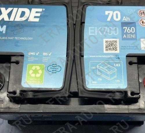 Аккумуляторная батарея exide RA612