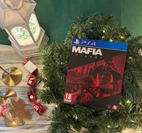 Mafia Trilogy ps4 диск