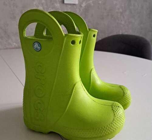 Сапожки crocs c7