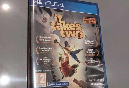 Диск IT takes two ps4/ps5