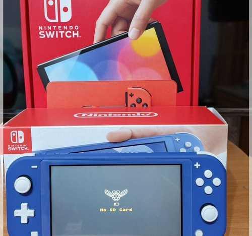 Nintendo switch lite прошитая