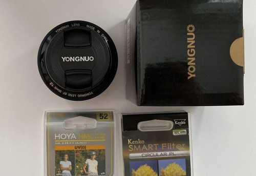 Объектив Yongnuo 35mm f/2 Canon EF