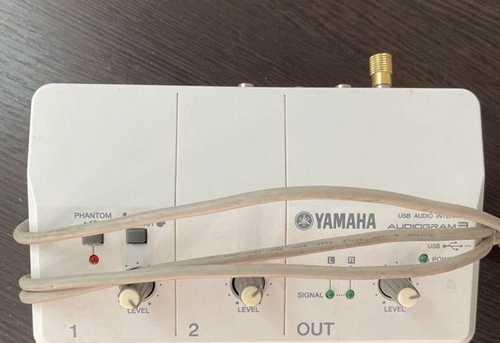 Внешняя звуковая карта Yamaha Audiogram 3