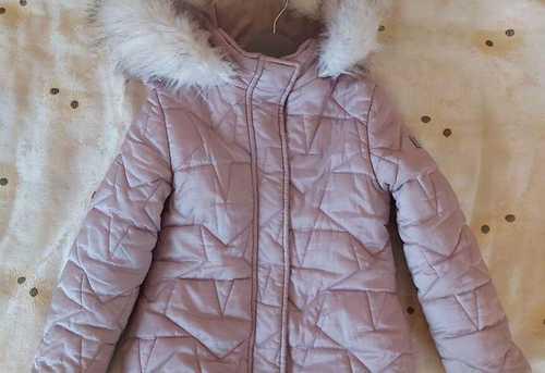 Пальто зимнее для девочки 110