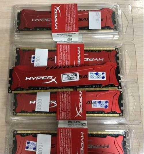 DDR3 HyperX Savage 8Gb новые
