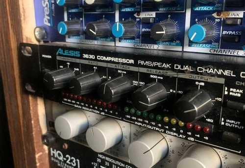 Alesis 3630 Dual Compressor Limiter Gate