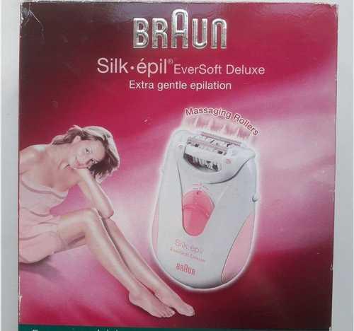 Эпилятор Braun EverSoft Deluxe