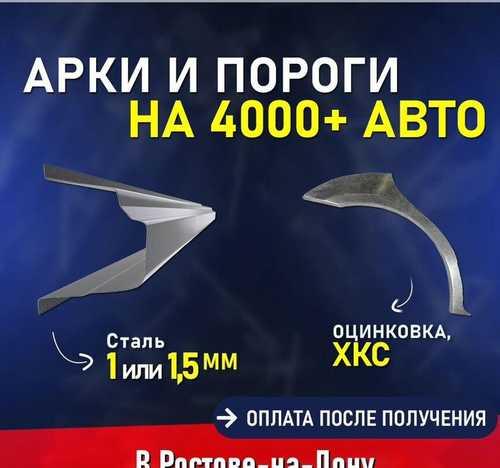 Ремонтные арки на киа Церато (Kia Cerato)