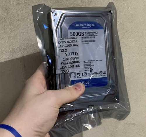 Новые жесткие диски Wd 500Gb aakx