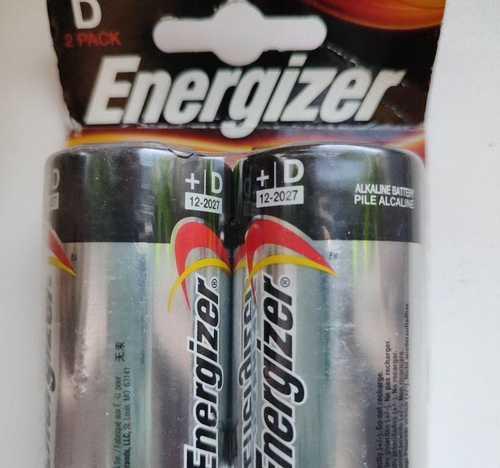 Батарейки energizer Max D LR