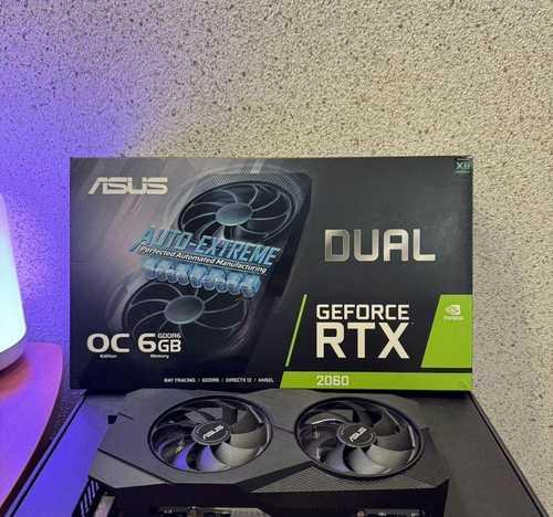 Видеокарта Asus GeForce RTX 2060 Dual 6GB Evo