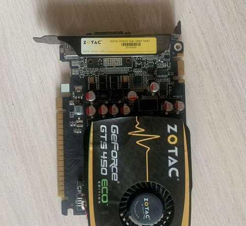 Видеокарта GeForce GTS450 2gb