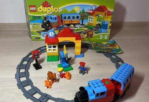 Lego duplo железная дорога