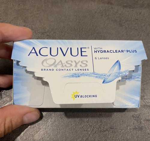 Линзы контактные acuvue oasys двухнедельные