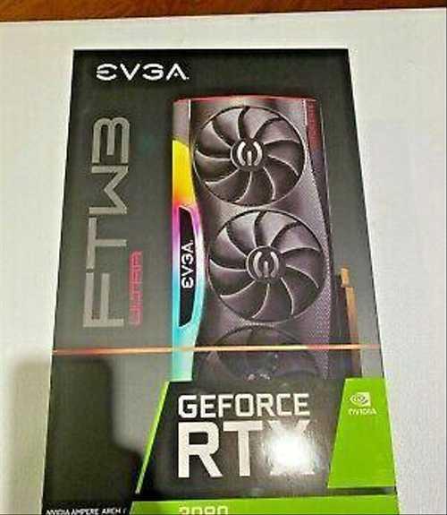 Evga RTX 3080 FTW3 Ultra без LHR