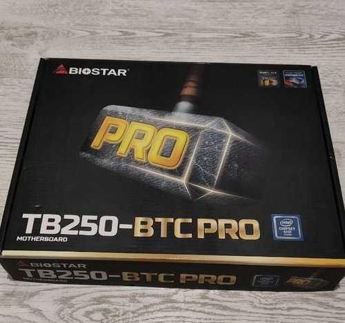 Материнская плата Biostar TB250-BTC PRO