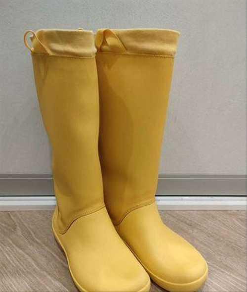 Резиновые сапоги Crocs RainFloe Boot, w6
