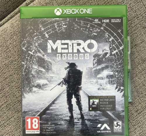 Metro exodus Xbox one