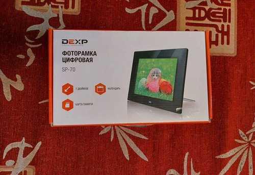 Цифровая фоторамка Dexp SP-70 в идеале