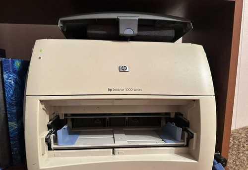 Принтер hp laserjet 1000