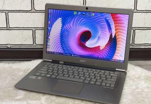 Ультрабук 13.3" Acer /i5-2467M/4GB/SSD/Алюминий