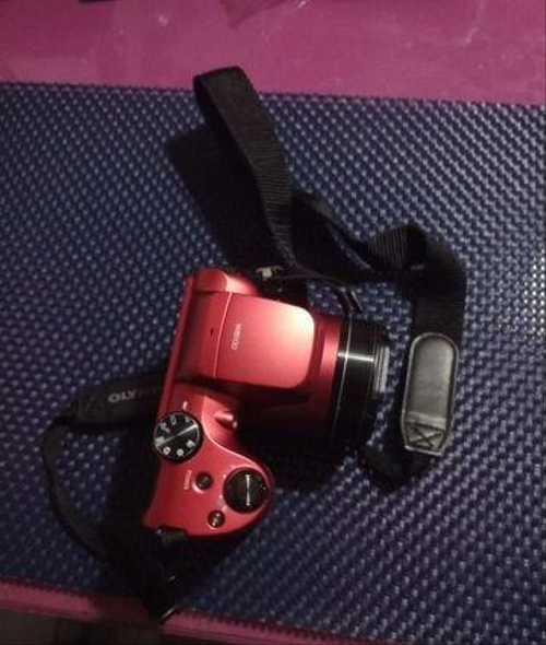 Фотоаппарат samsung WB-100 красный металлик