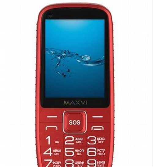 Сотовый телефон Maxvi B9 2.8" Red GSM