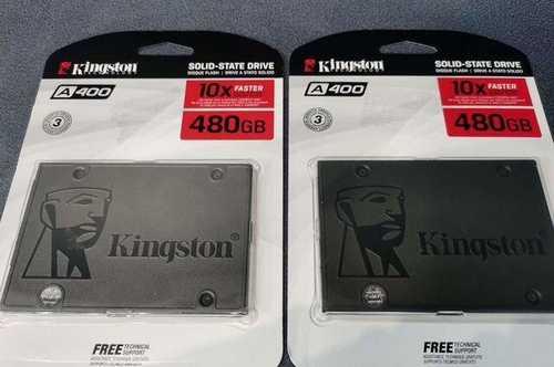 Диски SSD 2,5" 480Gb SATA Kingston