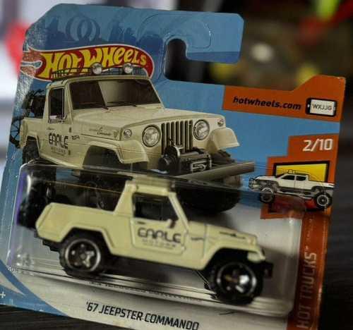 '67 jeepster commando hot wheels