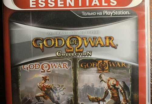 Игра для ps3 God of War Collection HD
