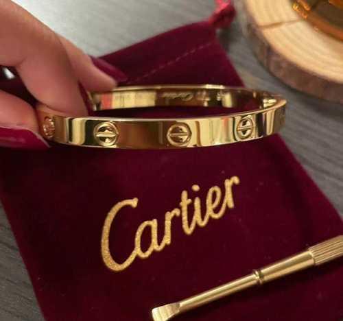 Браслет Cartier Love без камней