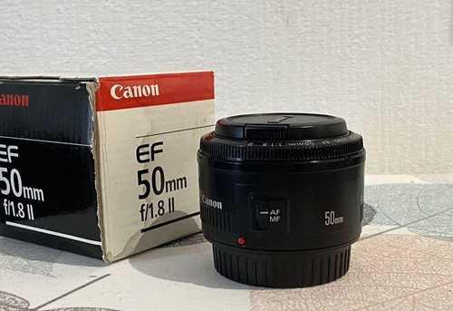 Canon 50mm 1.8 II (Canon EF/EF-S)