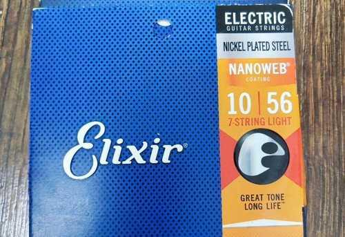 Струны для электрогитары 10-56, Elixir