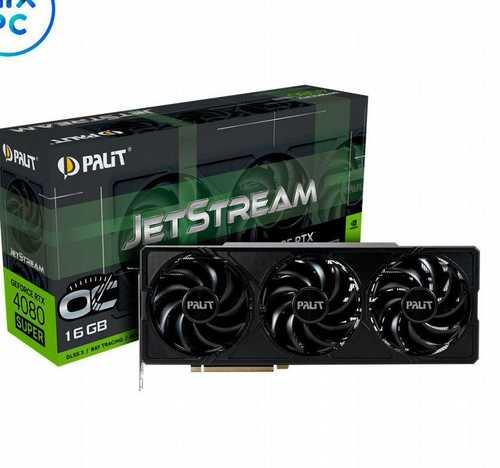 Видеокарта RTX4080 16GB Super Palit jetstream OC NED408SS19T2-1032J